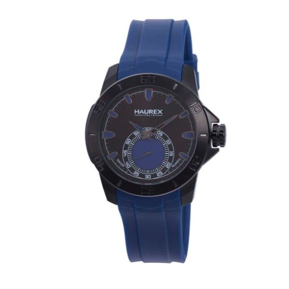 Haurex | Accessories | Nib 475 Haurex Italia Acros Mens Black Dial Blue ...